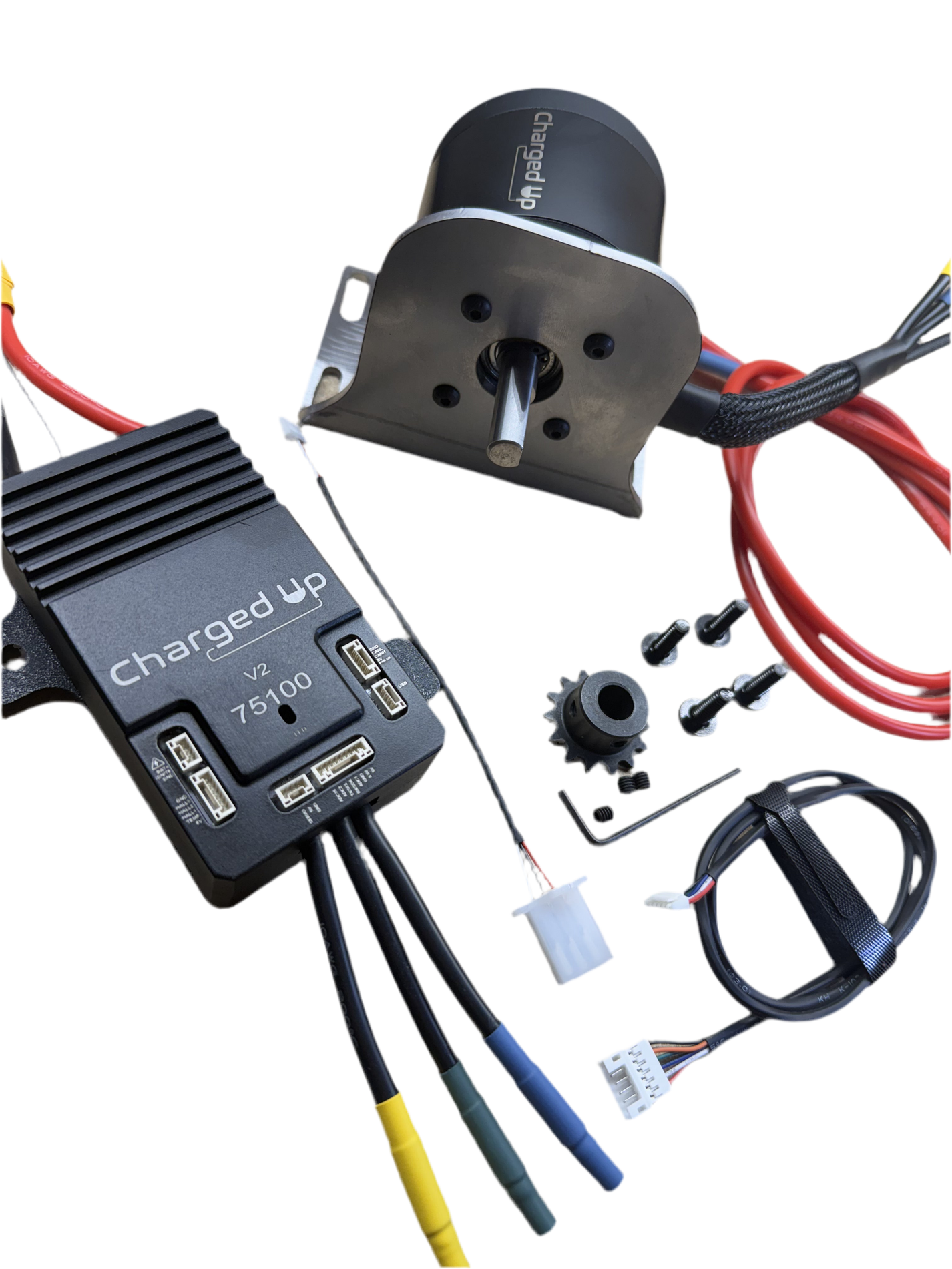 Budget brushless crazy cart kit (4000w) – Charged up 3D